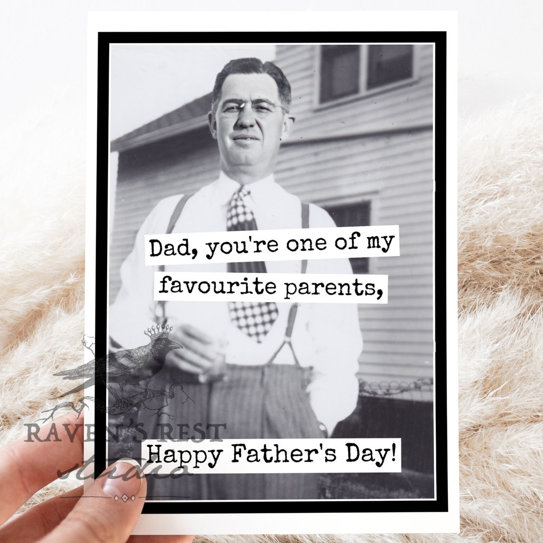Card #mr103. Dad, You're One of My Favourite Parents, Happy Father's ...