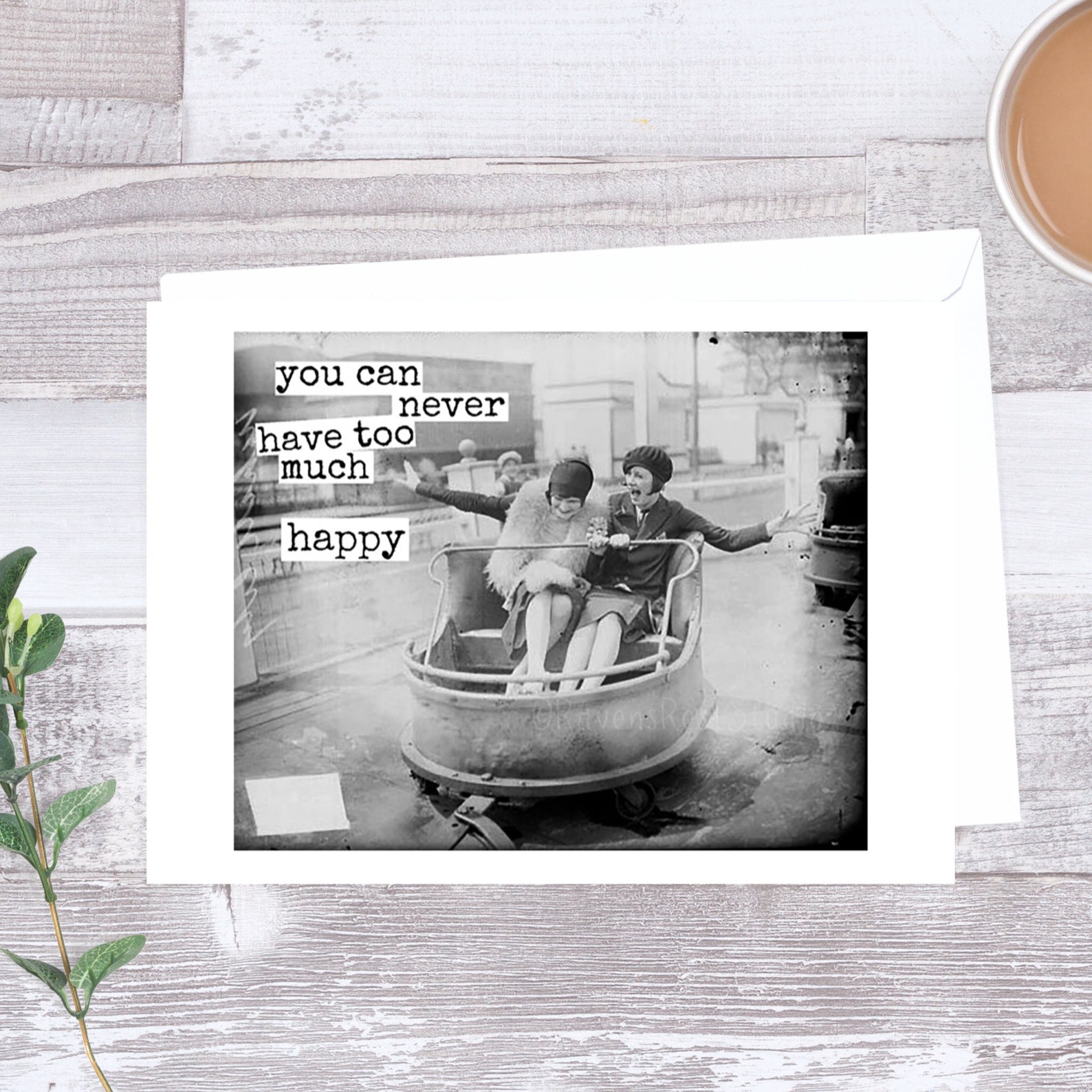 Card 64. Greeting Card. Friendship Card. You Can Never Have - Etsy