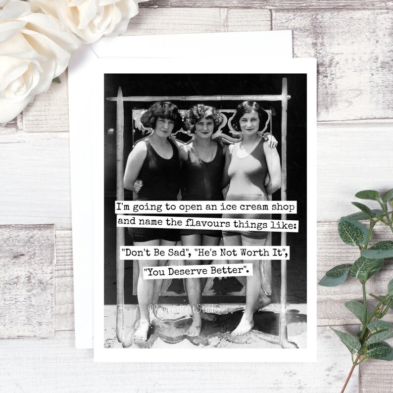 Card 309. Funny Greeting Card. I'm Going To Open An Ice | Etsy