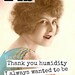 Card 24b. Funny Greeting Card. Thank You Humidity I Always - Etsy
