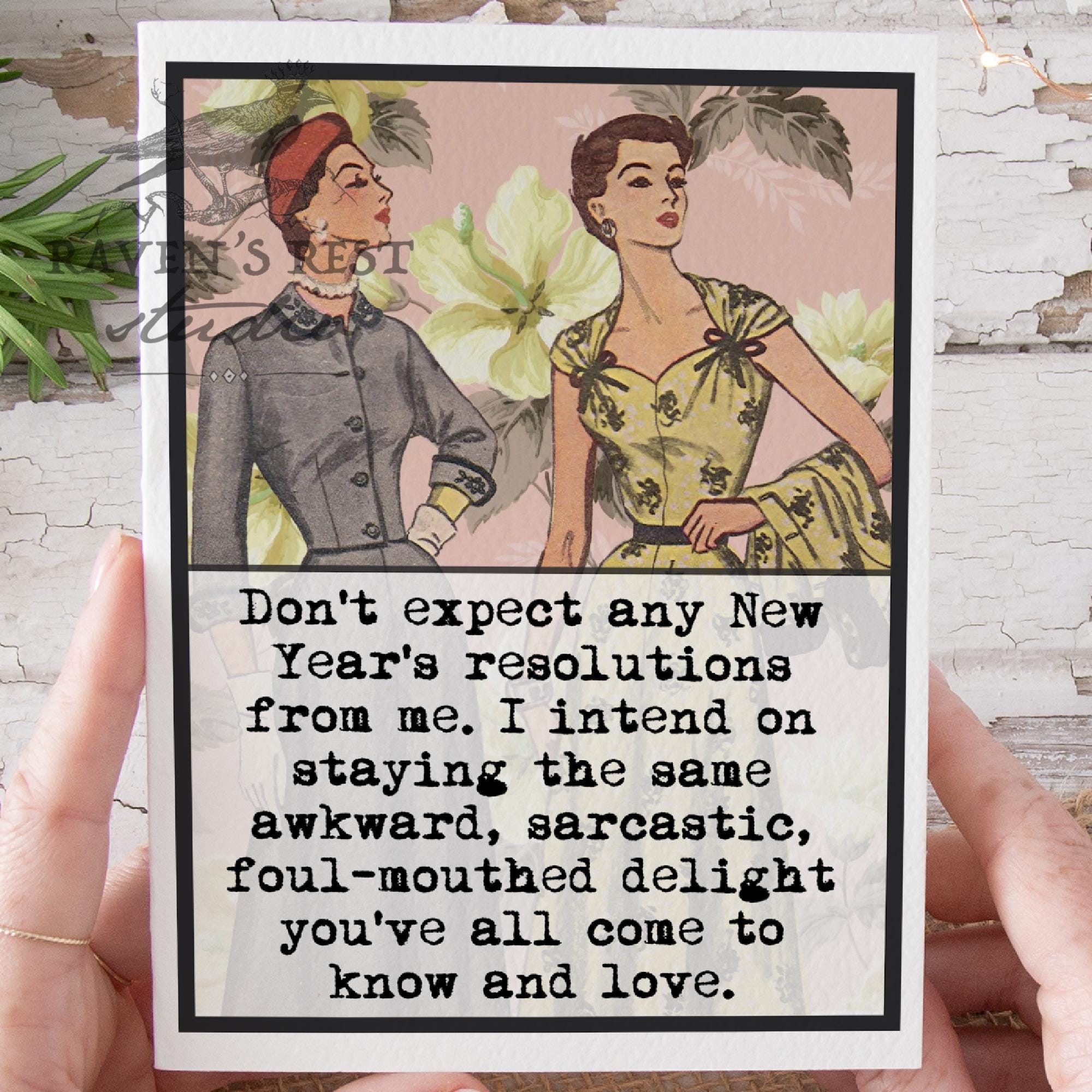 Christmas Card #fmx15. Don't Expect Any New Year's Resolutions From Me ...