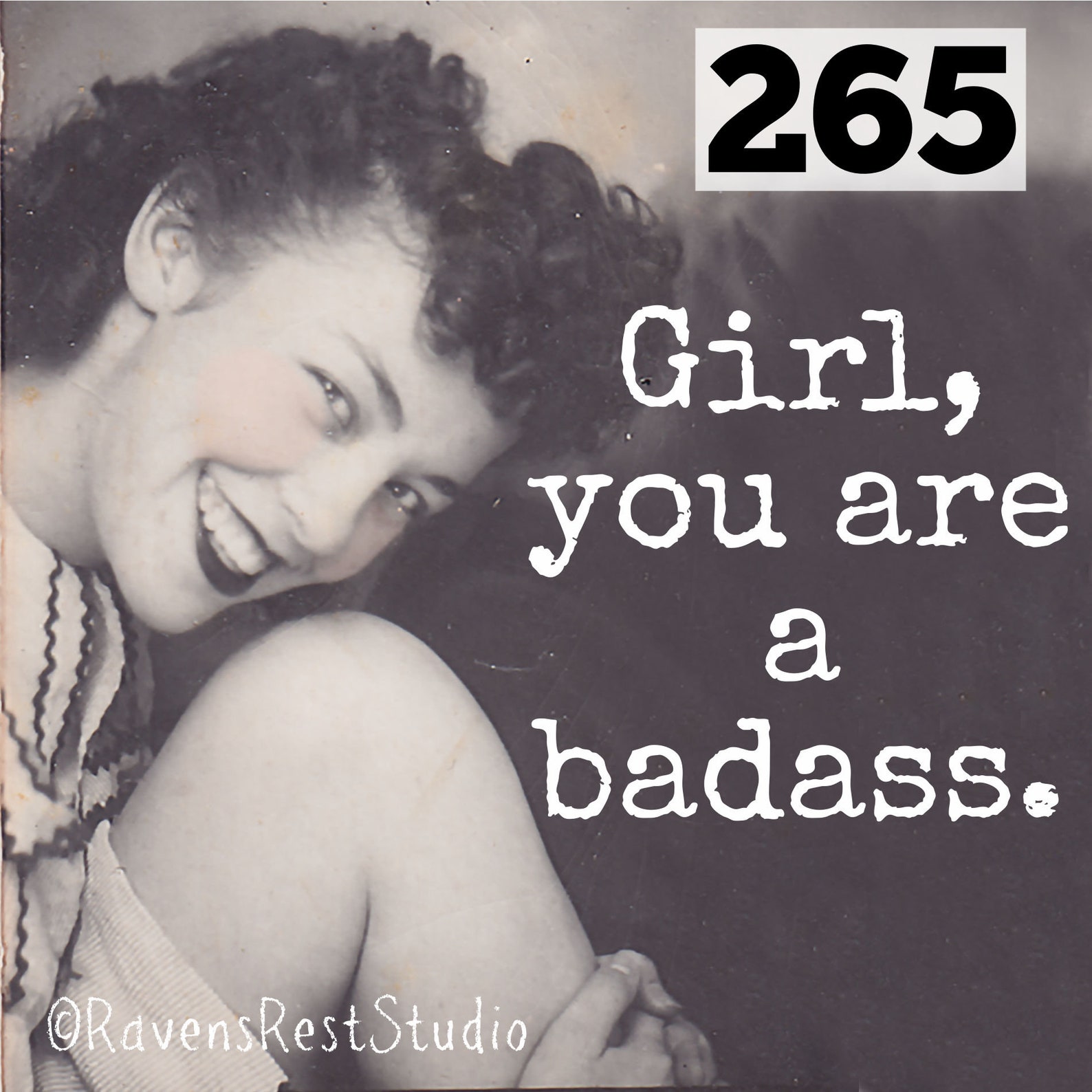 Magnet 265b. Girl You Are A Badass. Fridge Magnet. Stocking - Etsy