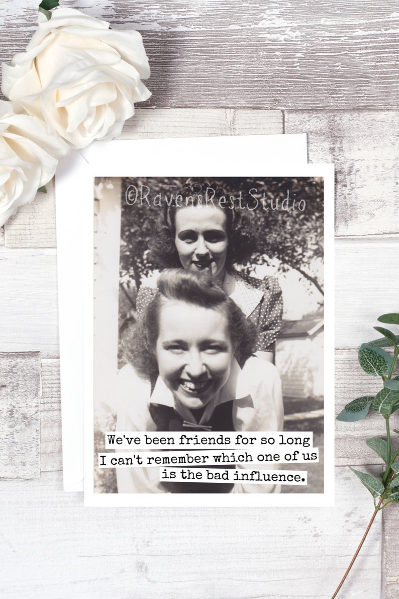 Card 625. Friendship Greeting Card. We've Been Friends | Etsy