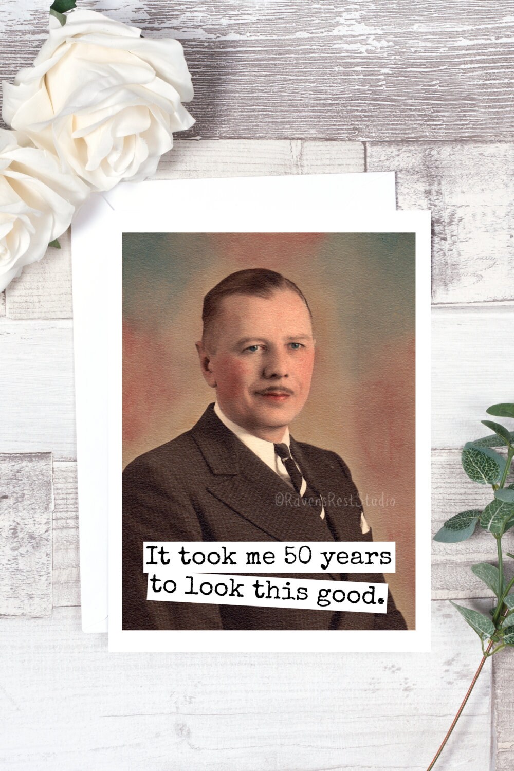Card 298. Funny 50th Birthday Card. It Took Me 50 Years to - Etsy Canada