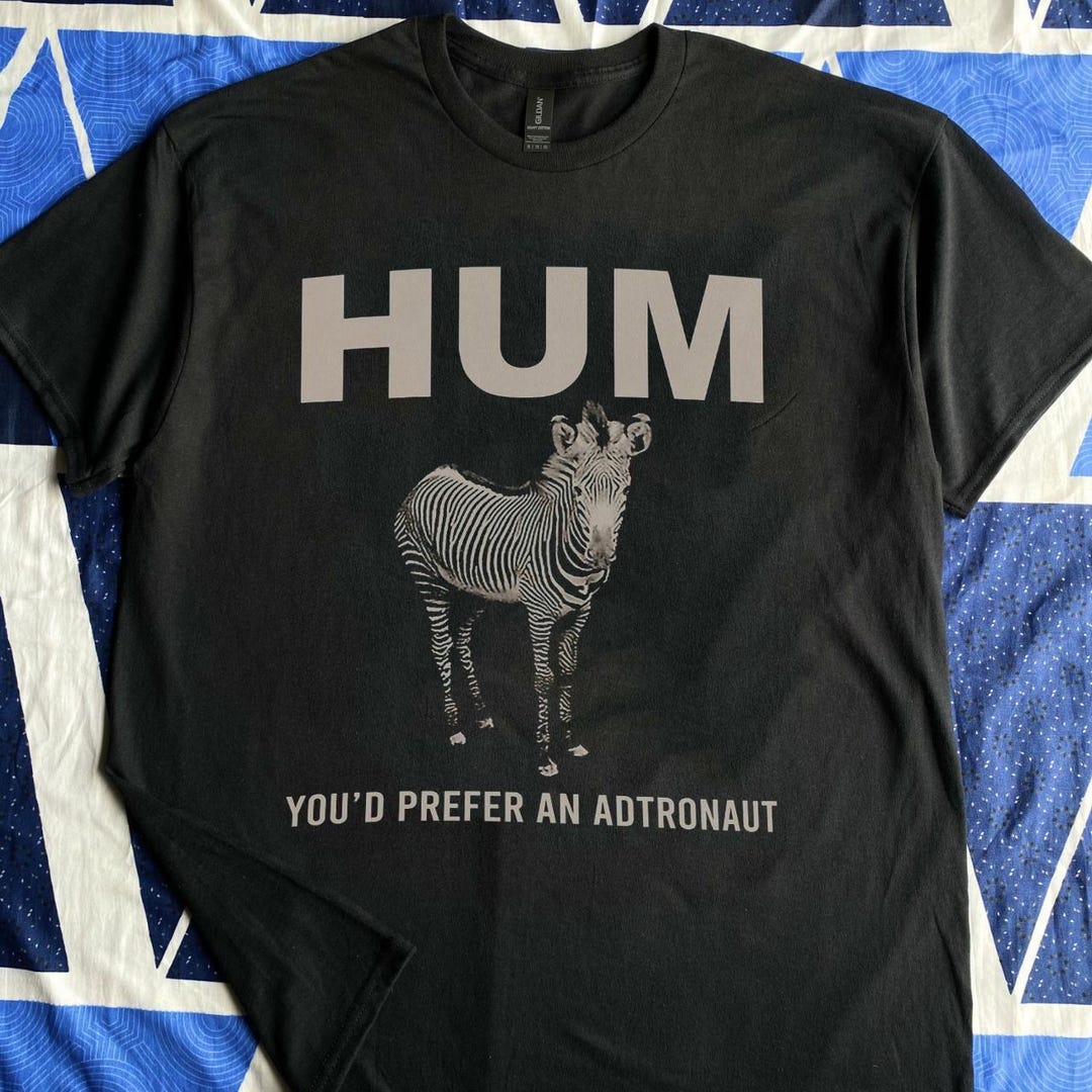 Hum Shirt, 90s Band Tees, Hum Graphic Tee, Alt Rock Shirt, You'd Prefer ...