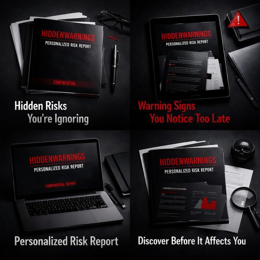 Financial Trap Analysis | Wealth Risk Report | Money Habit Warning ...