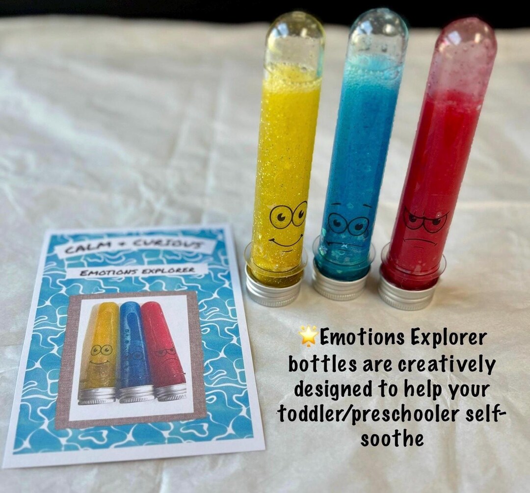 Calm & Curious: Emotions Explorer Sensory Play - Etsy
