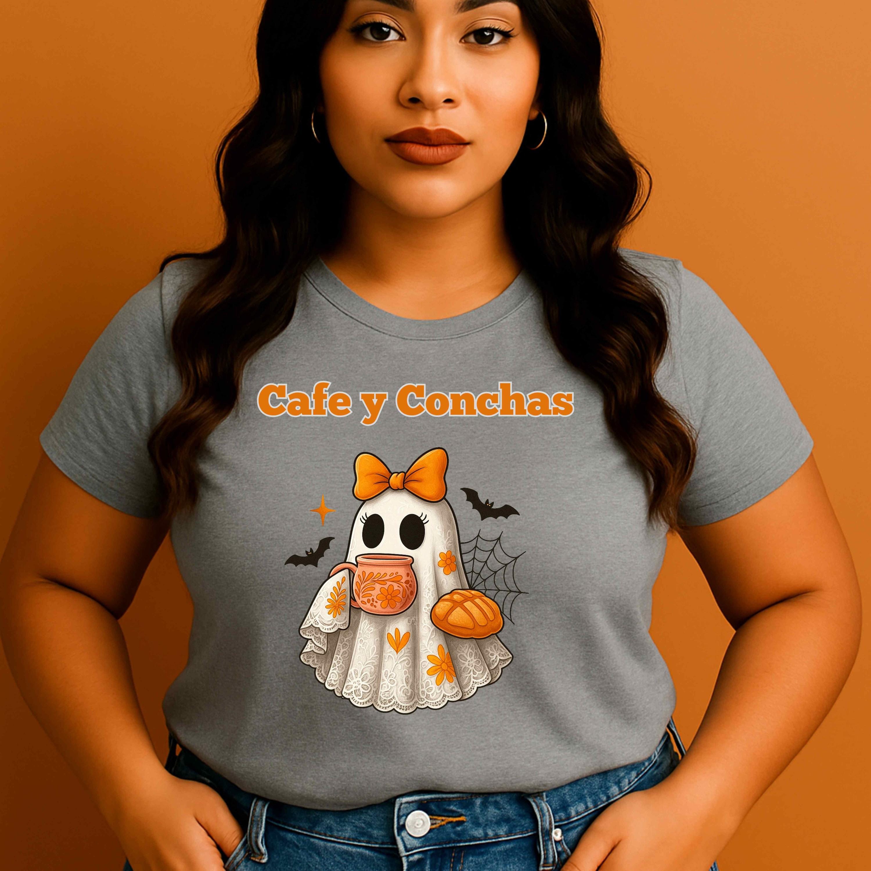 Cafe Y Conchas Ghost Clipart: Pan Dulce Fall Digital Art - Etsy