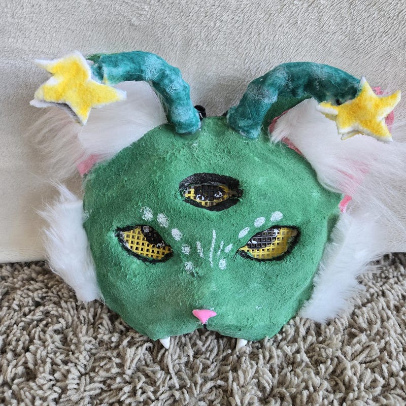 Therian Mask Alien Cat - Etsy