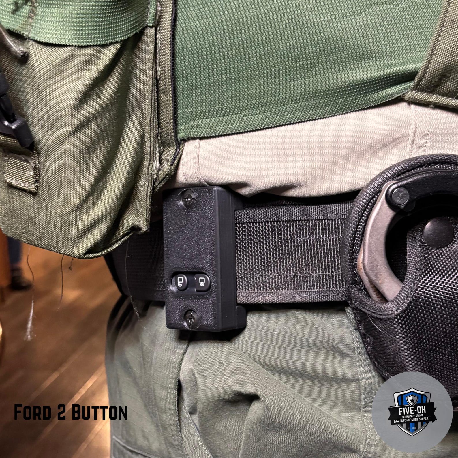 Police Key Fob Mount: Ford Interceptor, Duty Belt - Fiveoh Fobvault - Etsy