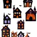 Halloween Houses Set 3 - Etsy