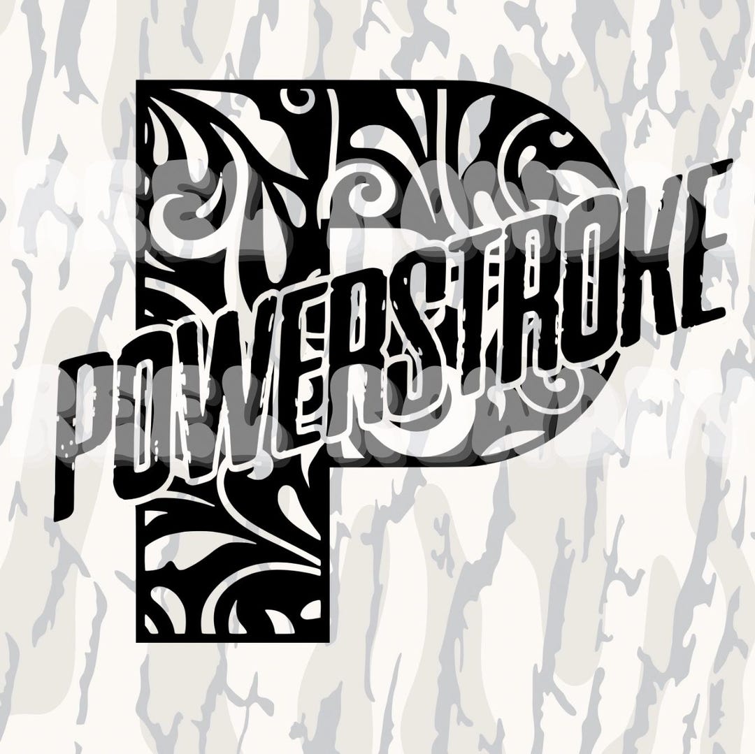 Power Stroke Diesel Ford Vinyl Decal - Ford Truck Decal - Etsy