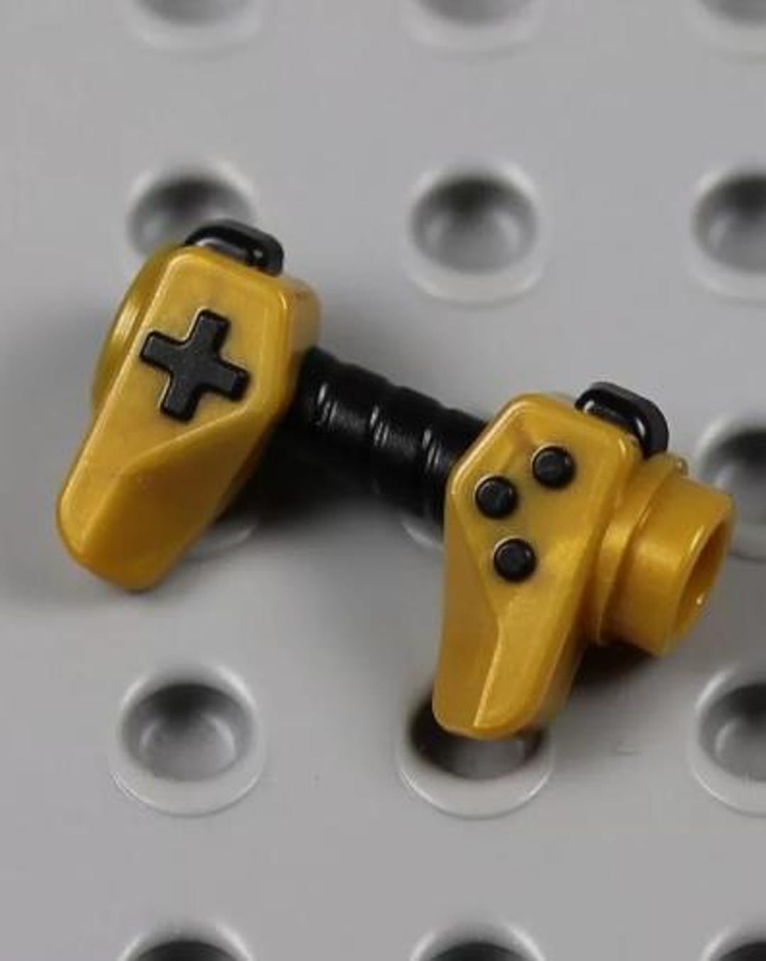 LEGO - Video Game Controller Gold W/ Black Buttons - Etsy