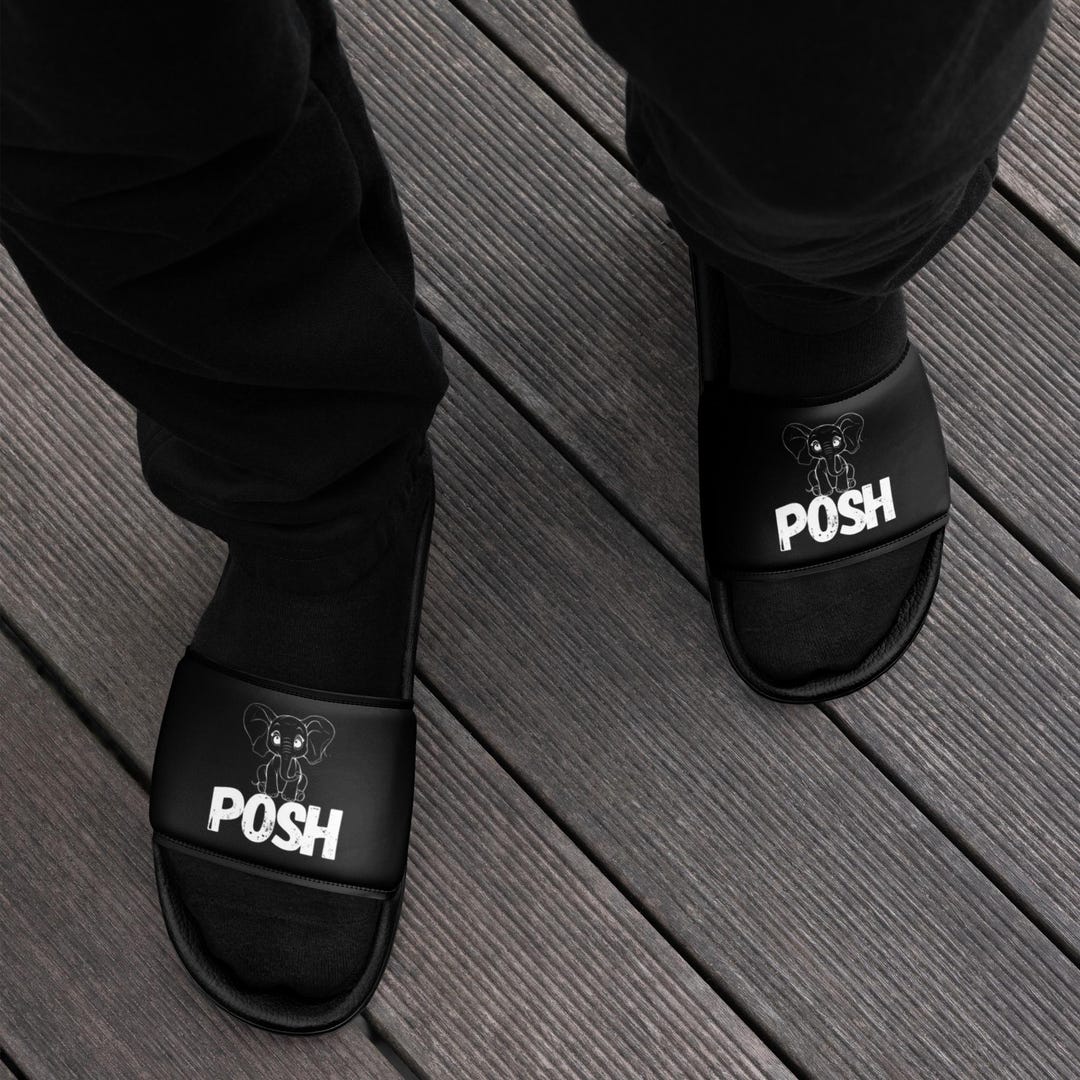 Posh Men’s Slides - Etsy