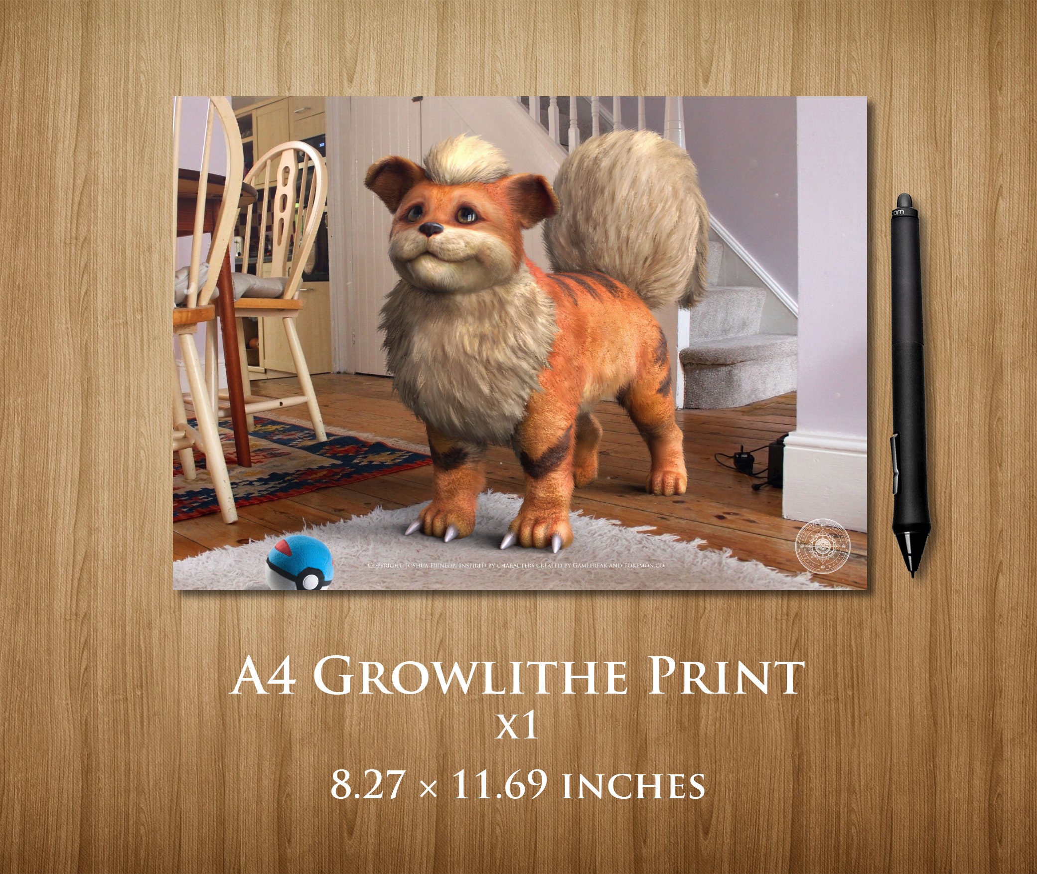 Realistic Growlithe