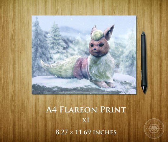 Realistic Flareon