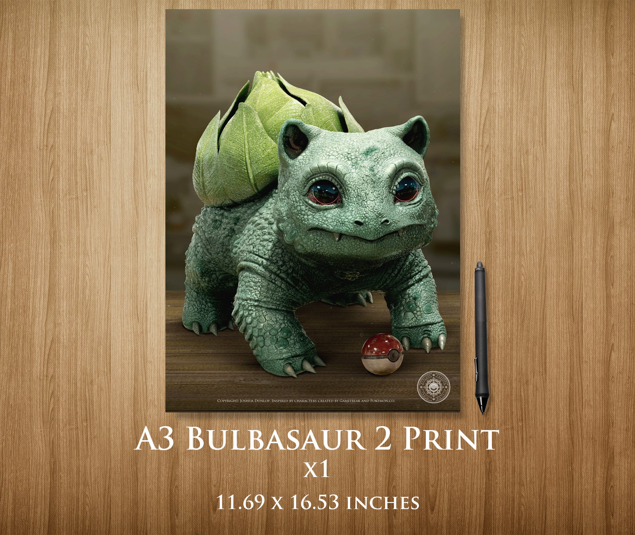 Realistic Pokemon Bulbasaur