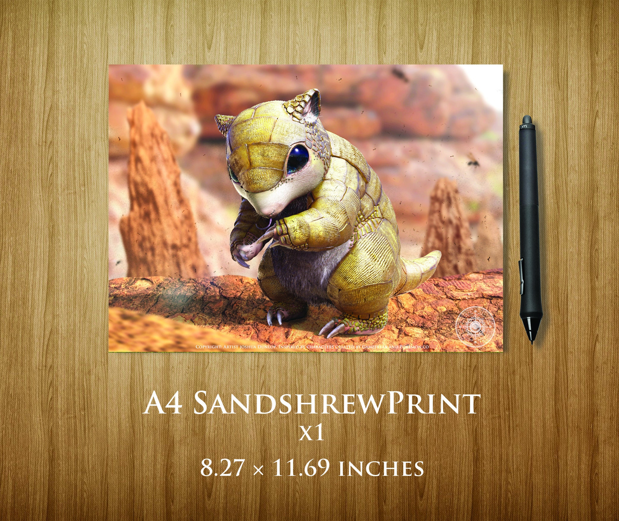 Realistic Sandshrew