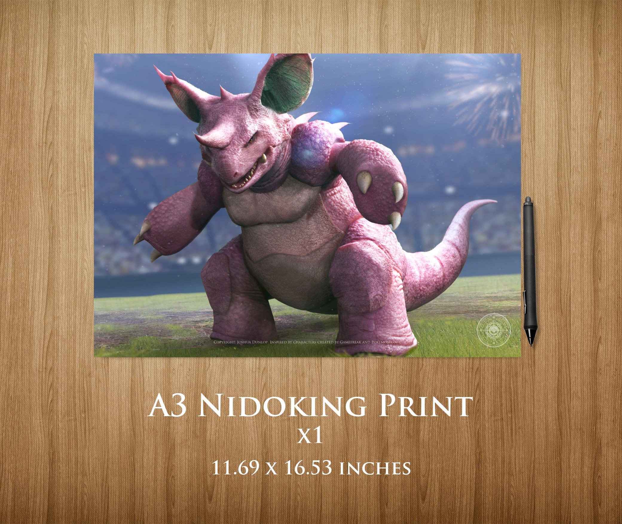 Realistic Nidoking