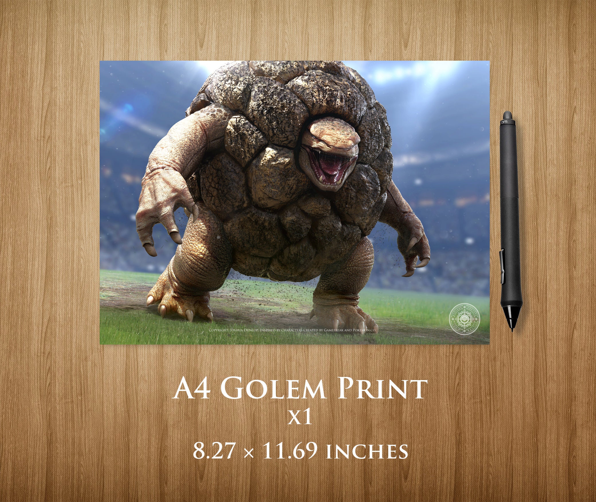Golem Pokemon Realistic