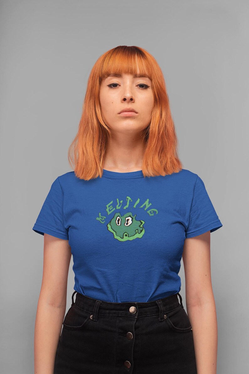 Melting Psychedelic T Shirt - Trippy King Gizzard Lizard Tee ...