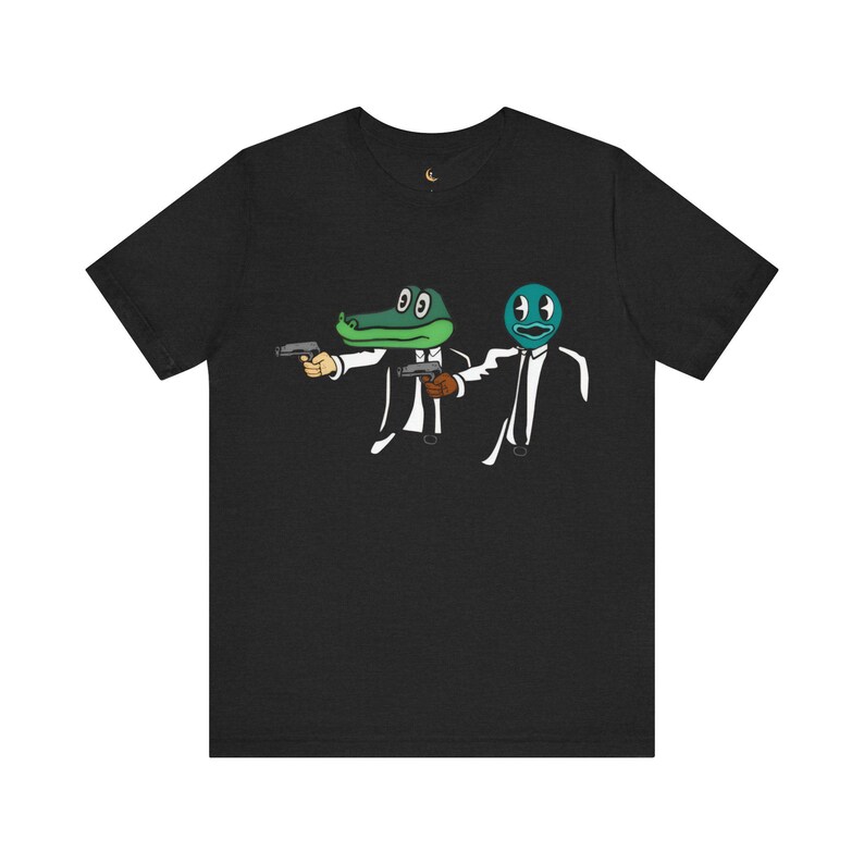 Pulp Fiction Lizard Wizard Crocodile Fishes Parody Shirt - King Gizzard ...