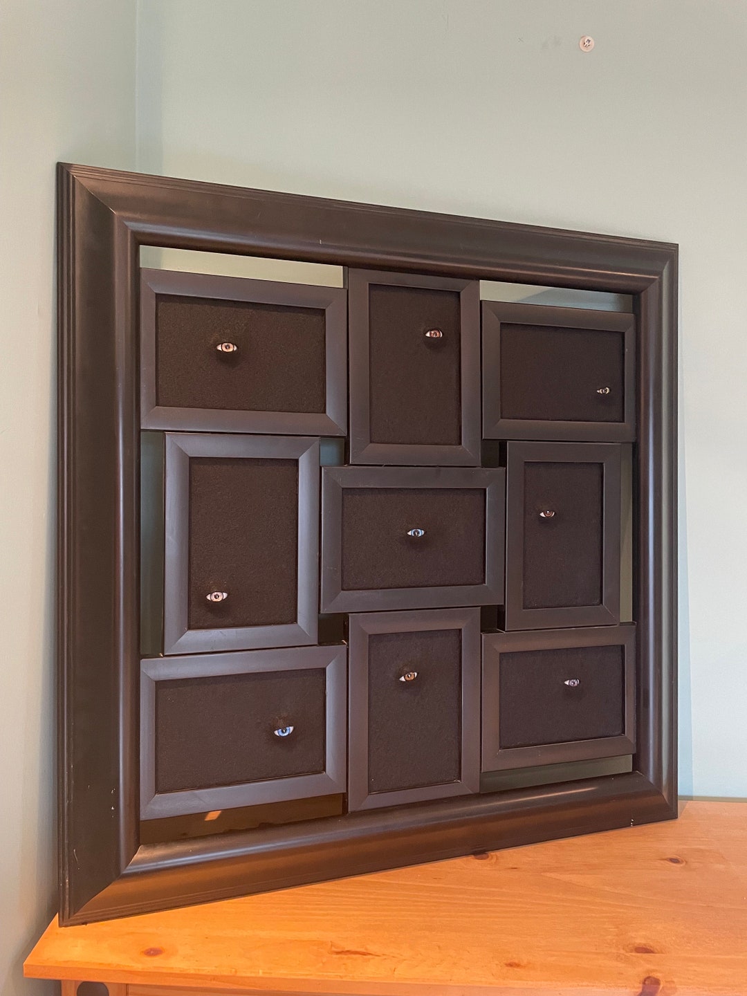 Eyeball Art by Mrs Mcg THE LOCKED ROOM - Etsy