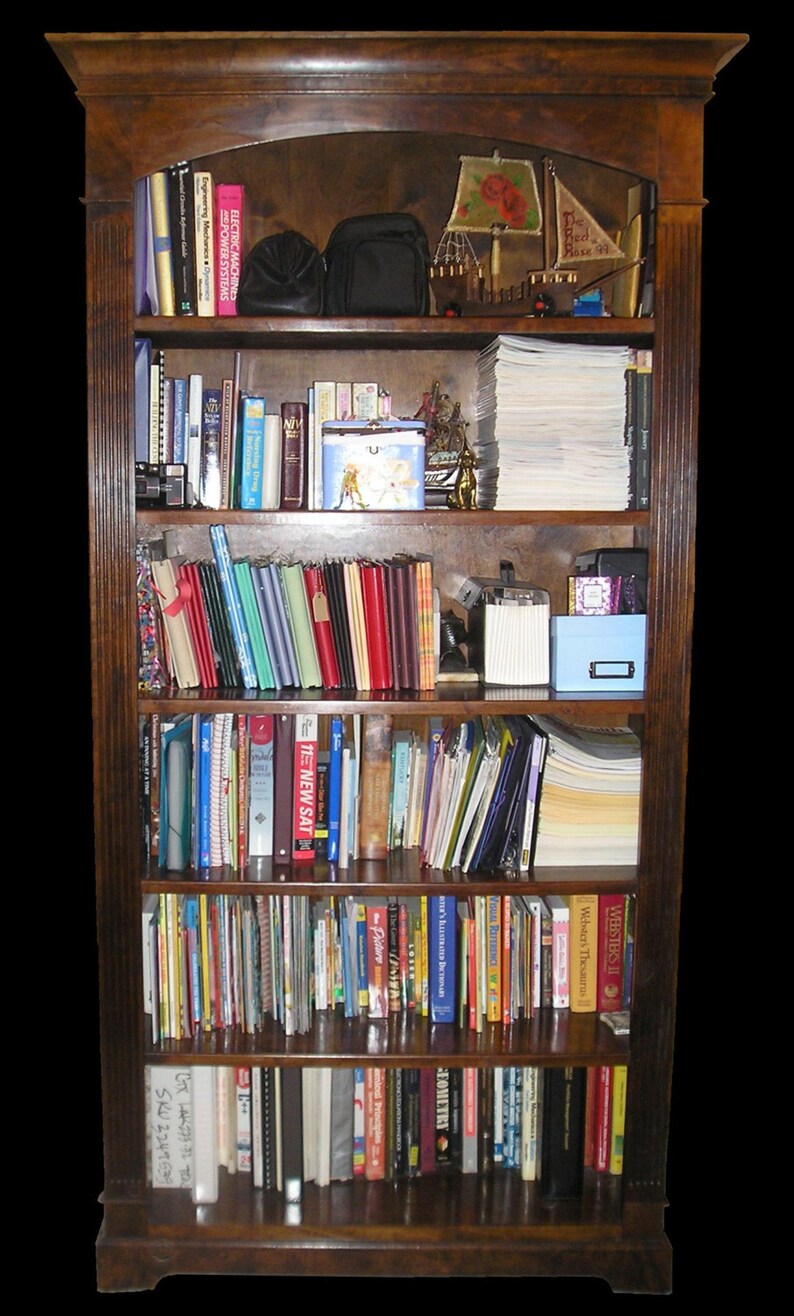Large Bookcase - Etsy