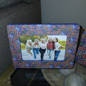 Picture Frame UF Florida Gators University of Florida -holds 4" X 6" or ...