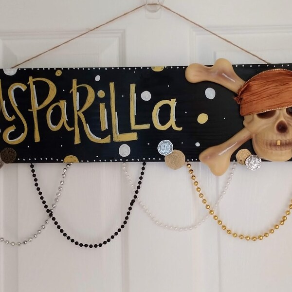 Pirate Party Door Sign - Etsy