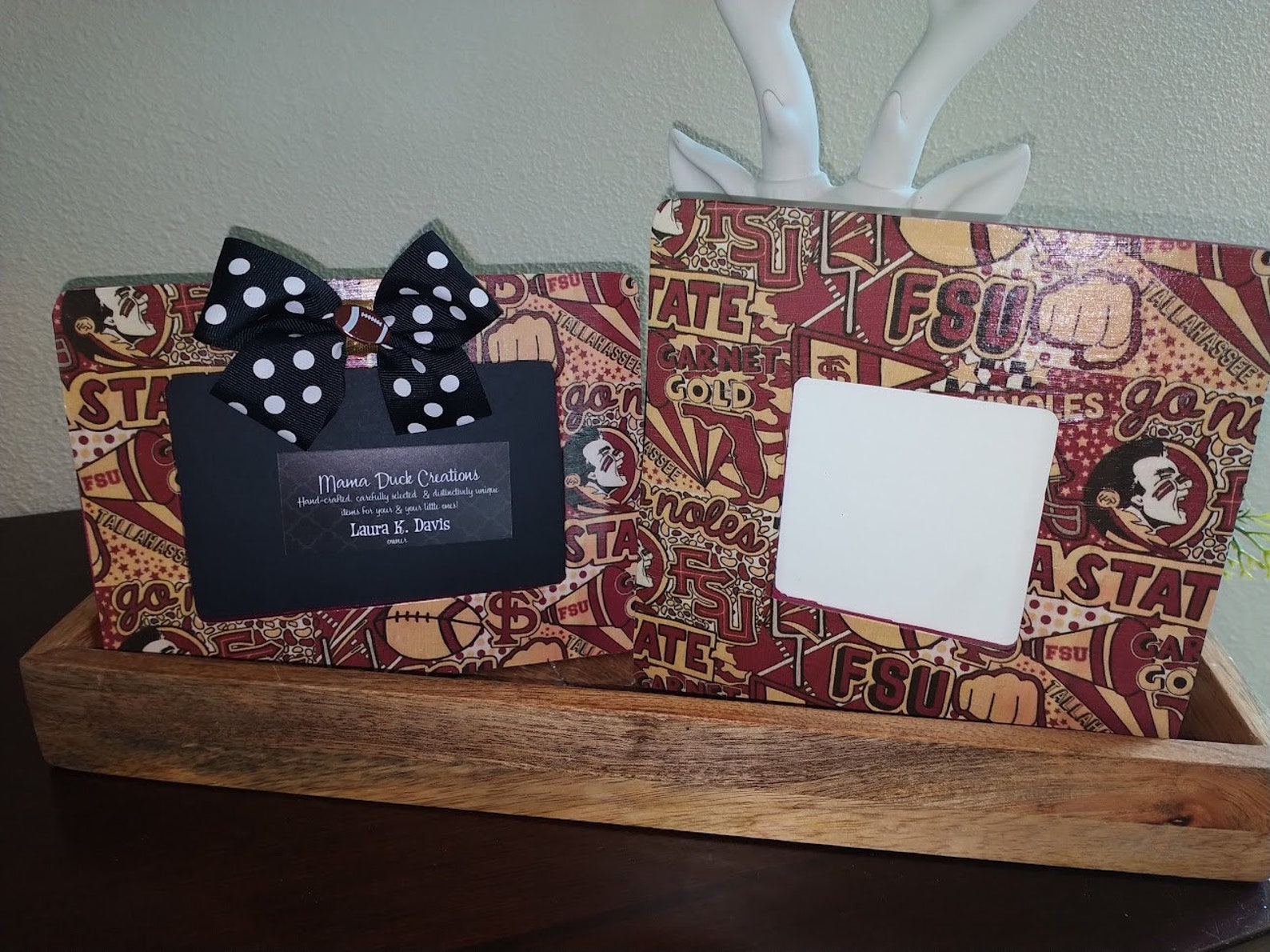 Picture Frame FLORIDA STATE FSU Noles Seminoles Univ of - Etsy