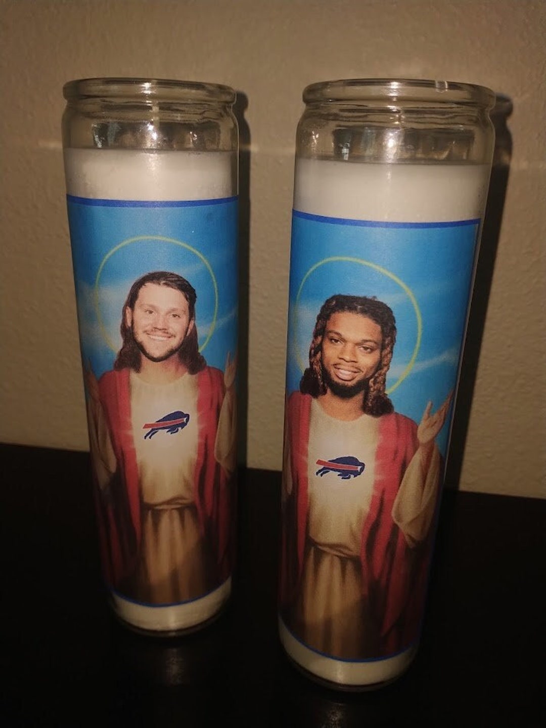 BUFFALO BILLS Prayer Candle Damar Hamlin Josh Allen Funny Gift ...