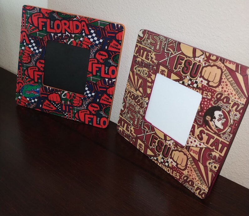 Picture Frame FLORIDA STATE FSU Noles Seminoles Univ of - Etsy
