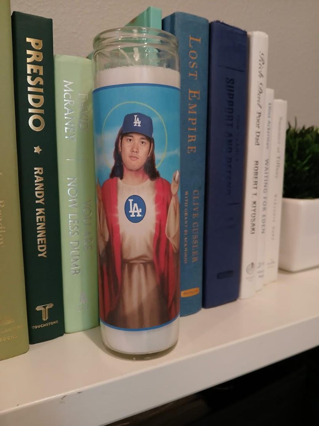 LA DODGERS Shohei Ohtani World Series Champions Prayer Candle - Etsy