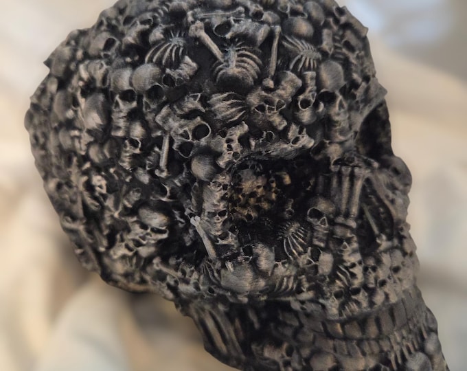 Hand Made Resin Skull, Hand Painted, Skull Art, Skull Homeware, Local ...