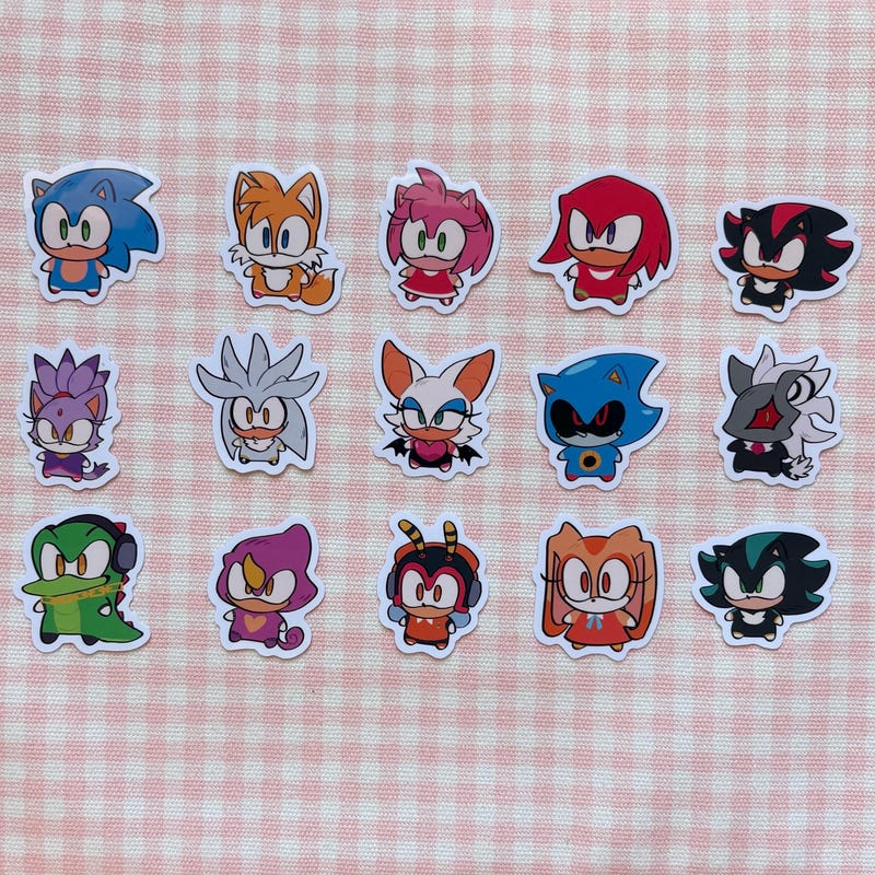Sonic Chibi - Etsy