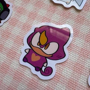 Chibi Sonic Vinyl Stickers -, Shadow, Tails, Silver, Blaze, Rouge ...