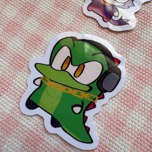 Chibi Sonic Vinyl Stickers -, Shadow, Tails, Silver, Blaze, Rouge ...