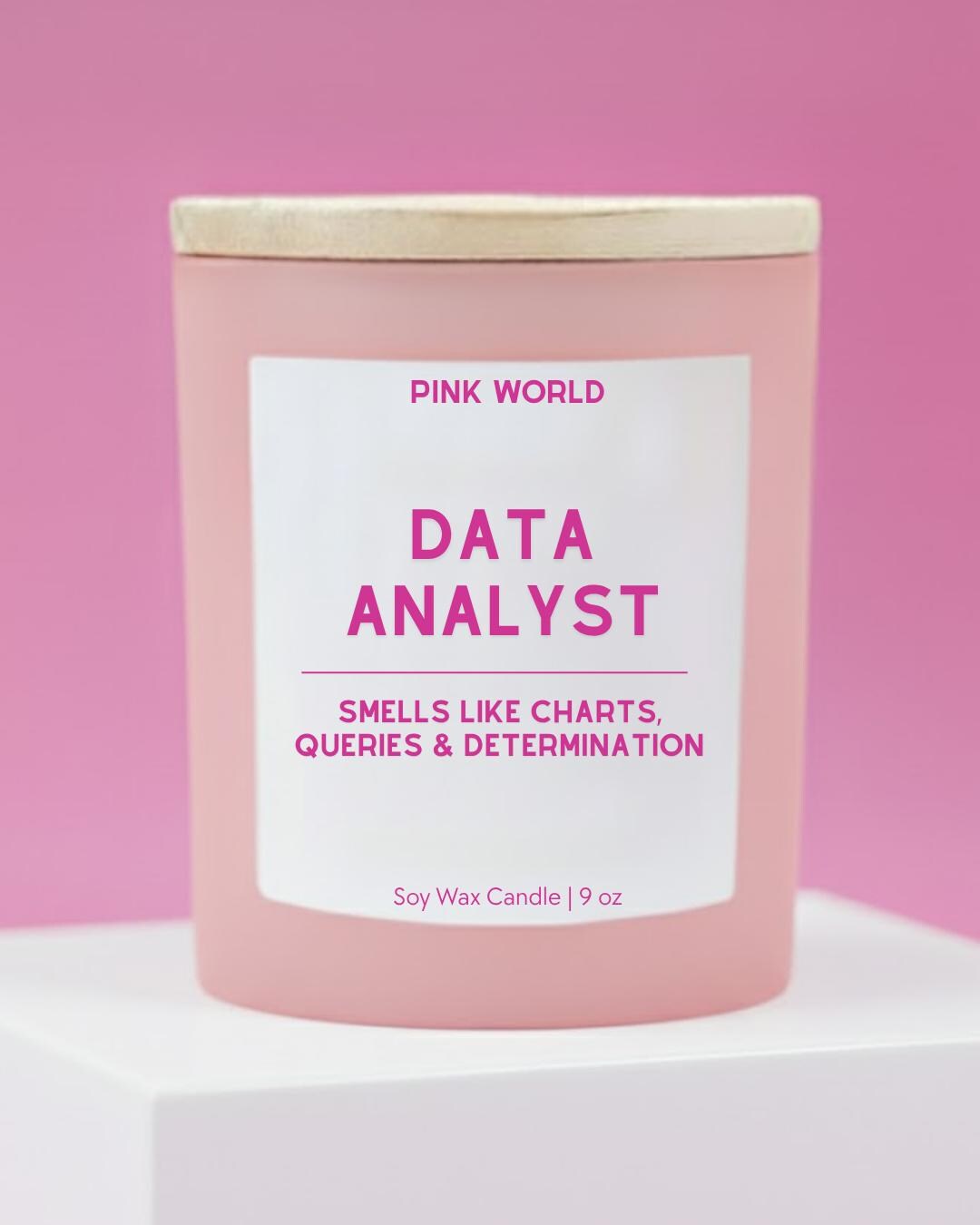 Data Analyst Gift Candle Funny Thank You Gift Box for Software Engineer ...