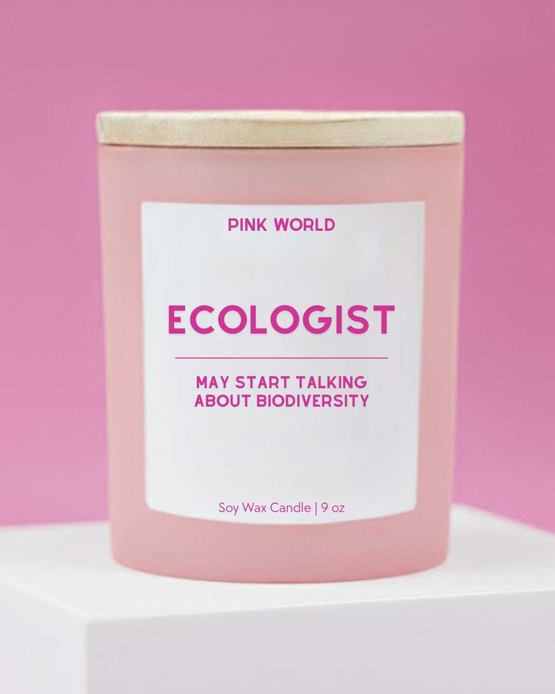 Ecologist Gift Candle Funny Thank You Gift Box for Ecology Professor ...