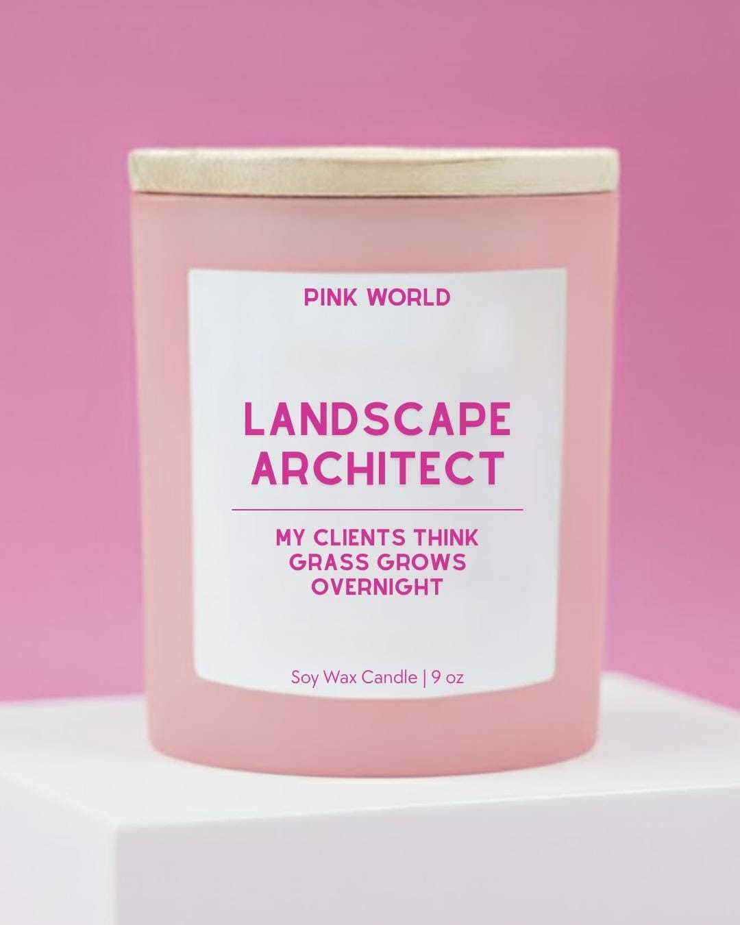 Landscape Architect Gift Candle Funny Thank You Gift Box for Landscaper ...