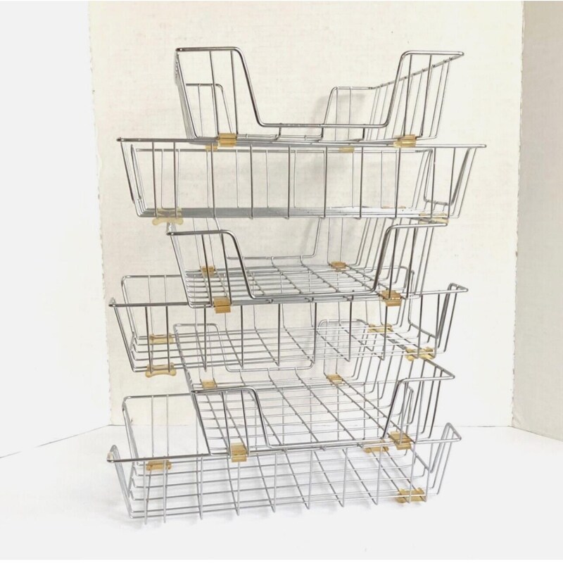 Wire File Basket - Etsy