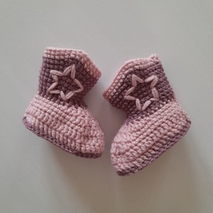 Newborn Baby Cowboy Boots Handmade Baby Booties Baby Shower Gift Baby ...