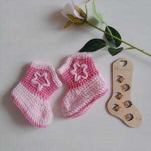 Newborn Baby Cowboy Boots Handmade Baby Booties Baby Shower Gift Baby ...