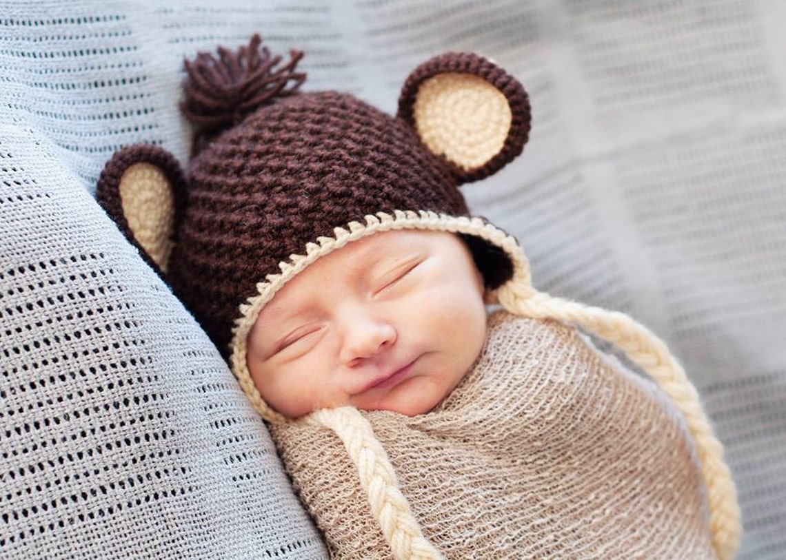Newborn photo prop monkey newborn hat Newborn boy newborn | Etsy