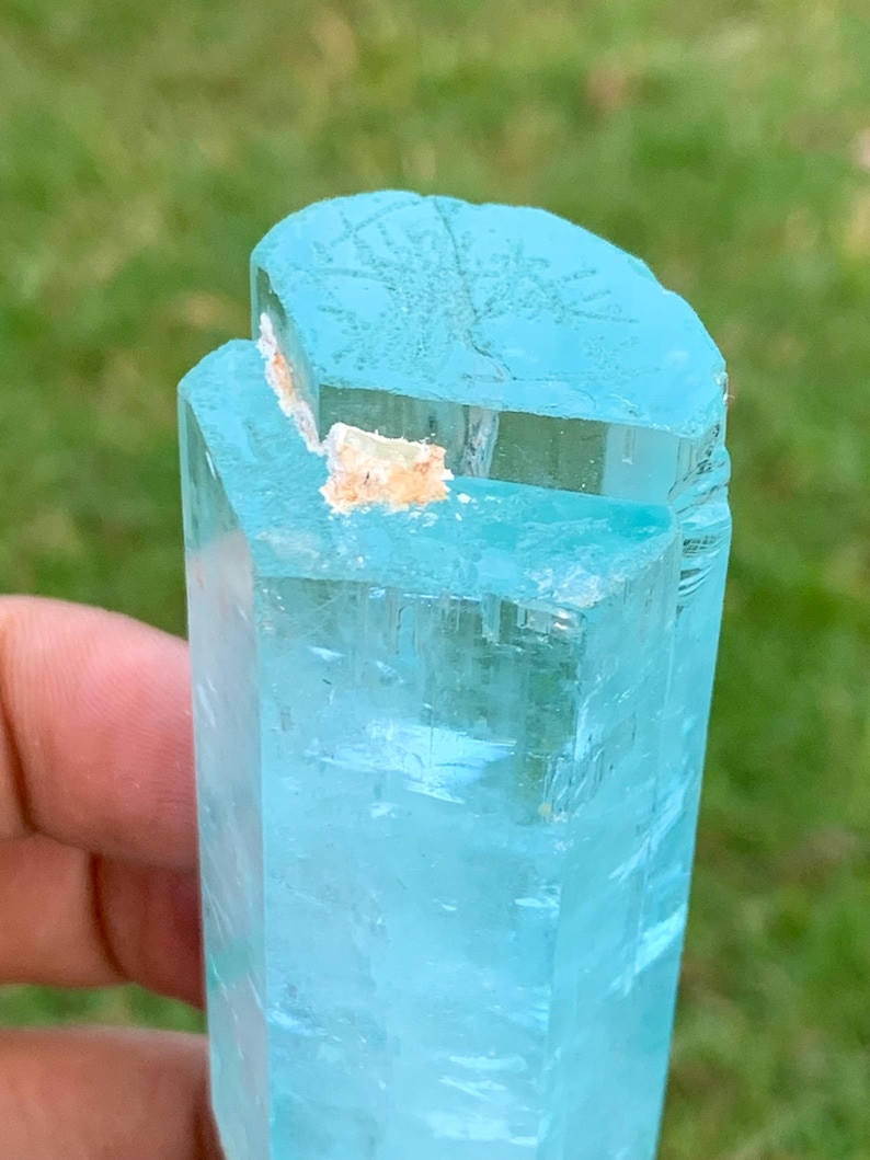 Nice Deep Color Aquamarine Crystal Terminated - Etsy