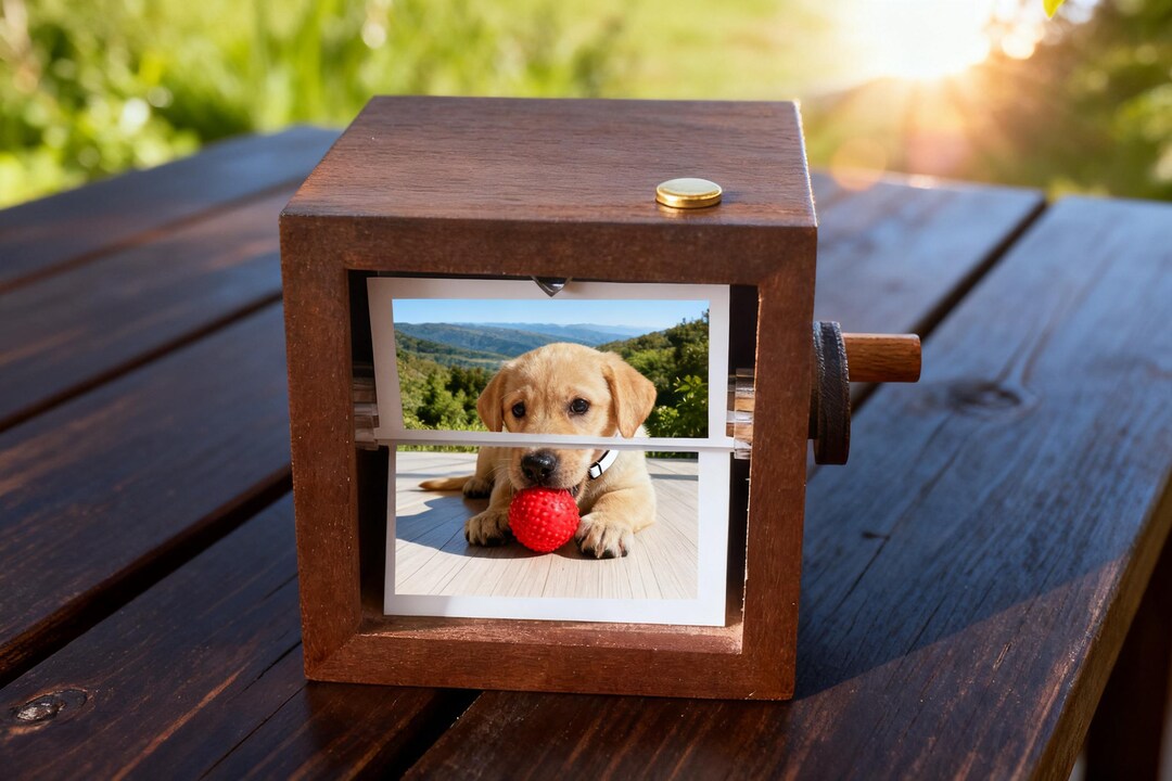 Pet Album-customized Flip Book Photo Frame - Manual Page Turning Photo ...
