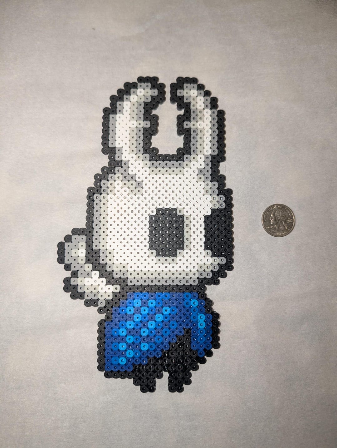 Hollow Knight Perler Bead Pixel Art- "the Knight" - Etsy