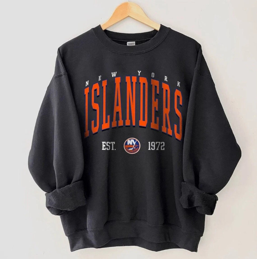 Vintage Style New York Islanders Sweatshirt, College Sweatshirt, New ...