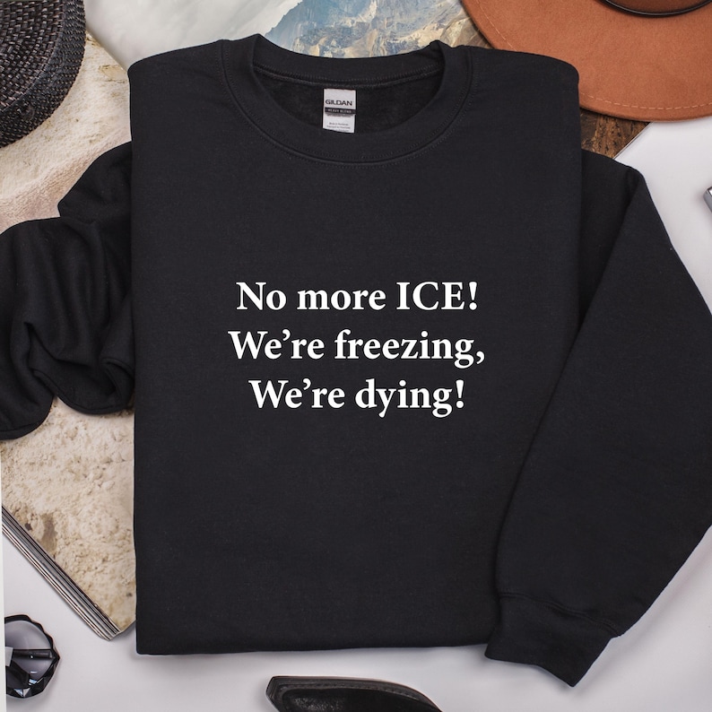 No More ICE Hoodie, Protest Shirt, Anti ICE Sweater, Justice Sweatshirt ...